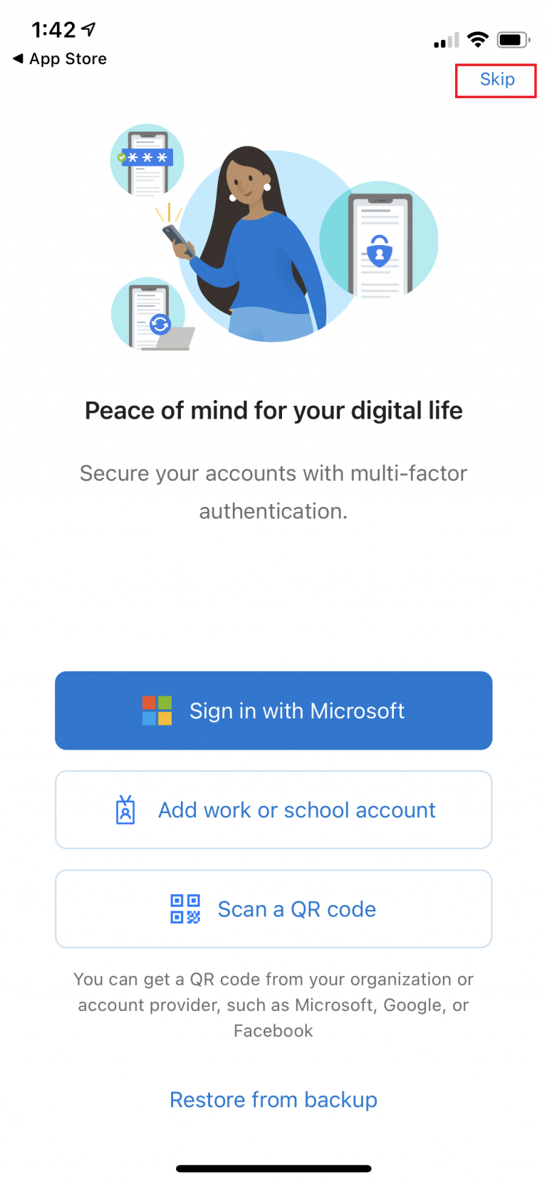 Setting Up Microsoft Authenticator App Sentrian It Support Centre