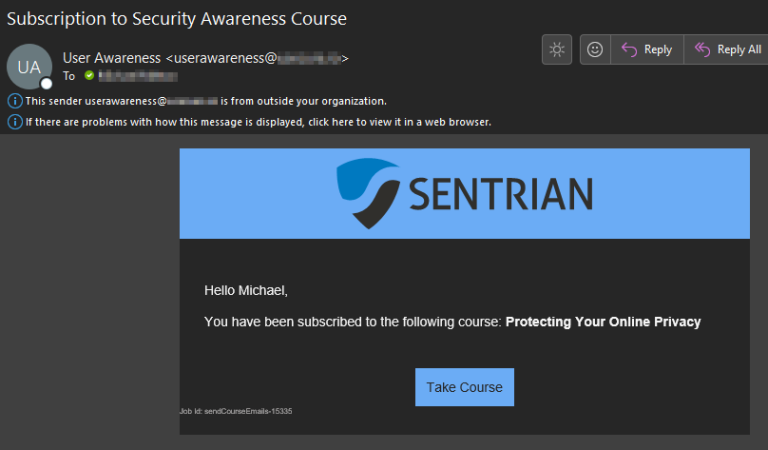 CARM - Cyber Awareness Risk Management – Sentrian IT Support Centre